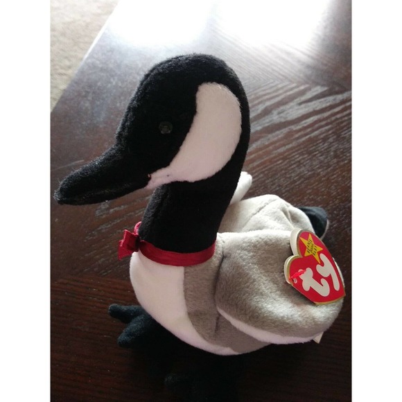 Ty | Toys | Ty Beanie Babies Loosy The Canadian Goose | Poshmark